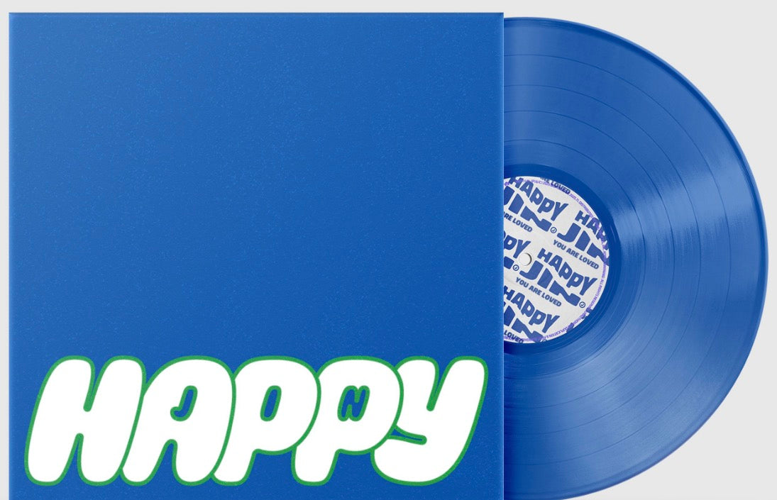 Jin (BTS) – Happy Vinyl Limited Edition Blue Vinyl – Turn It Up Records UK